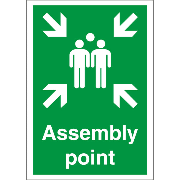Assembly Point Sign | First Safety Sign - First Safety Signs