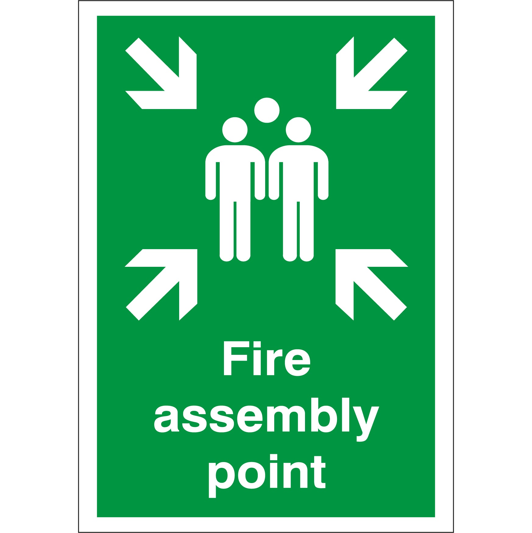 Fire Assembly Point Sign | First Safety Signs - First Safety Signs