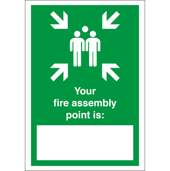 Your Assembly Point Is Sign | First Safety Signs - First Safety Signs
