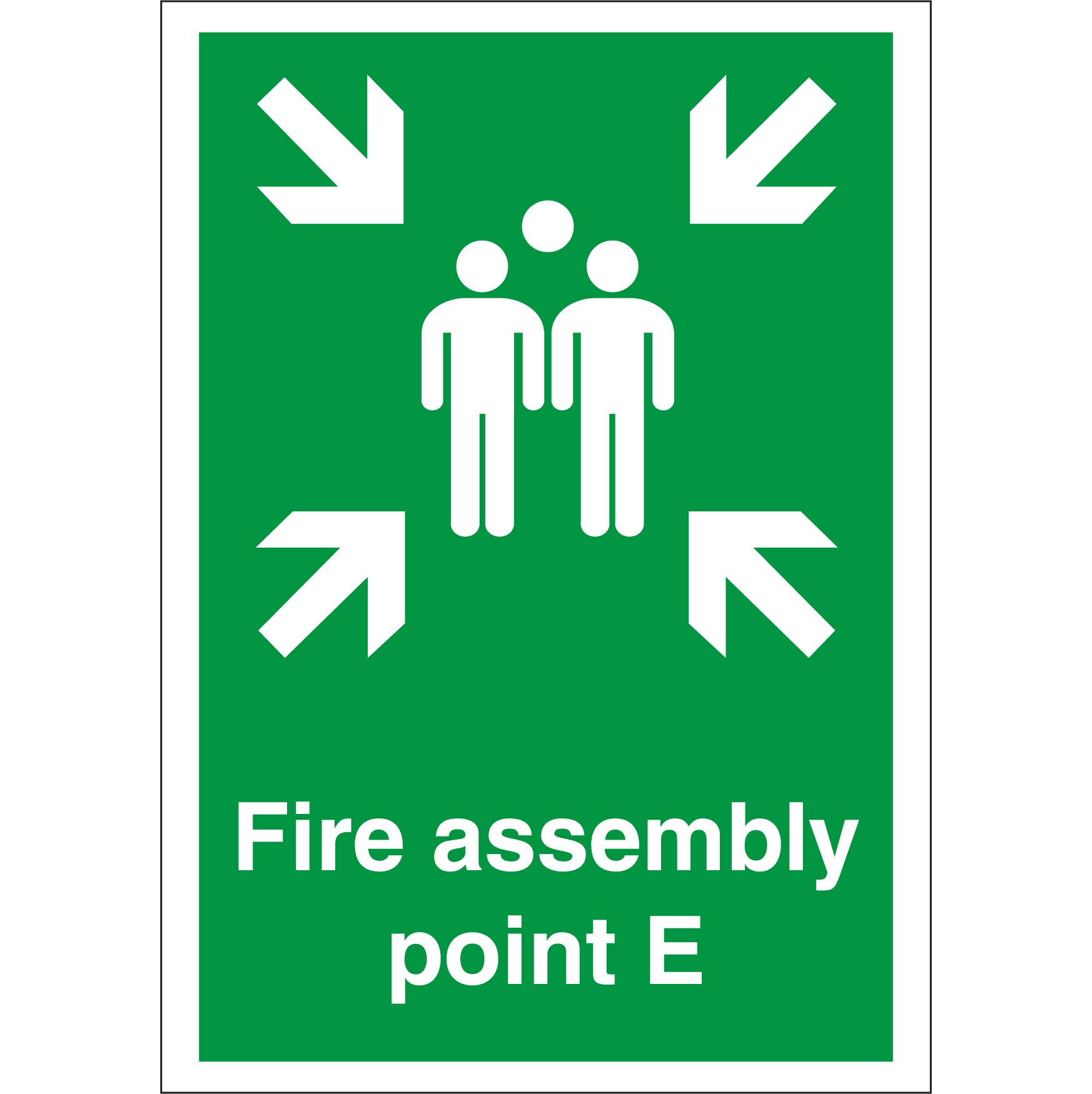 Fire Assembly Point E Sign | First Safety Signs - First Safety Signs