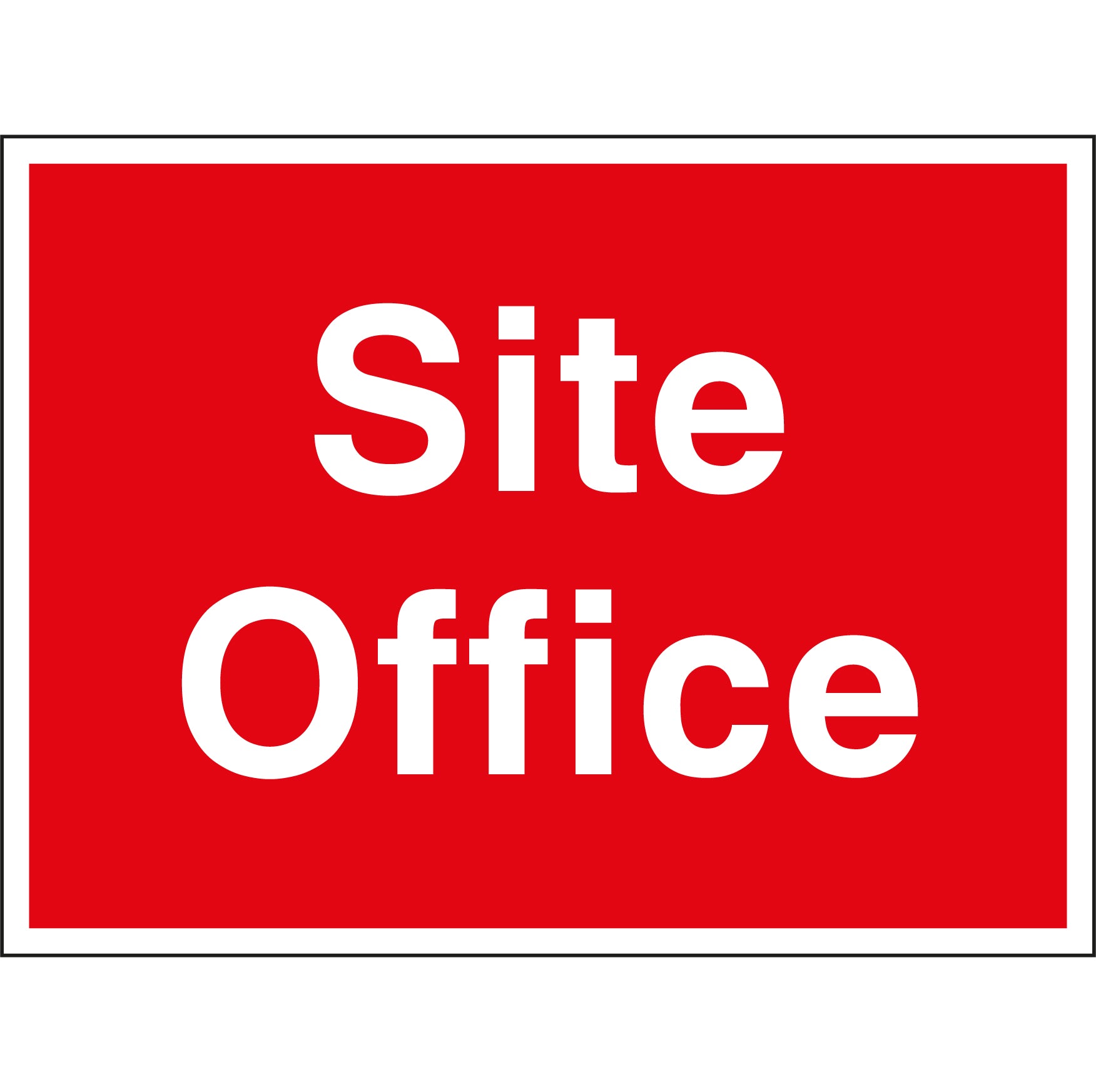 Site Office Sign - First Safety Signs