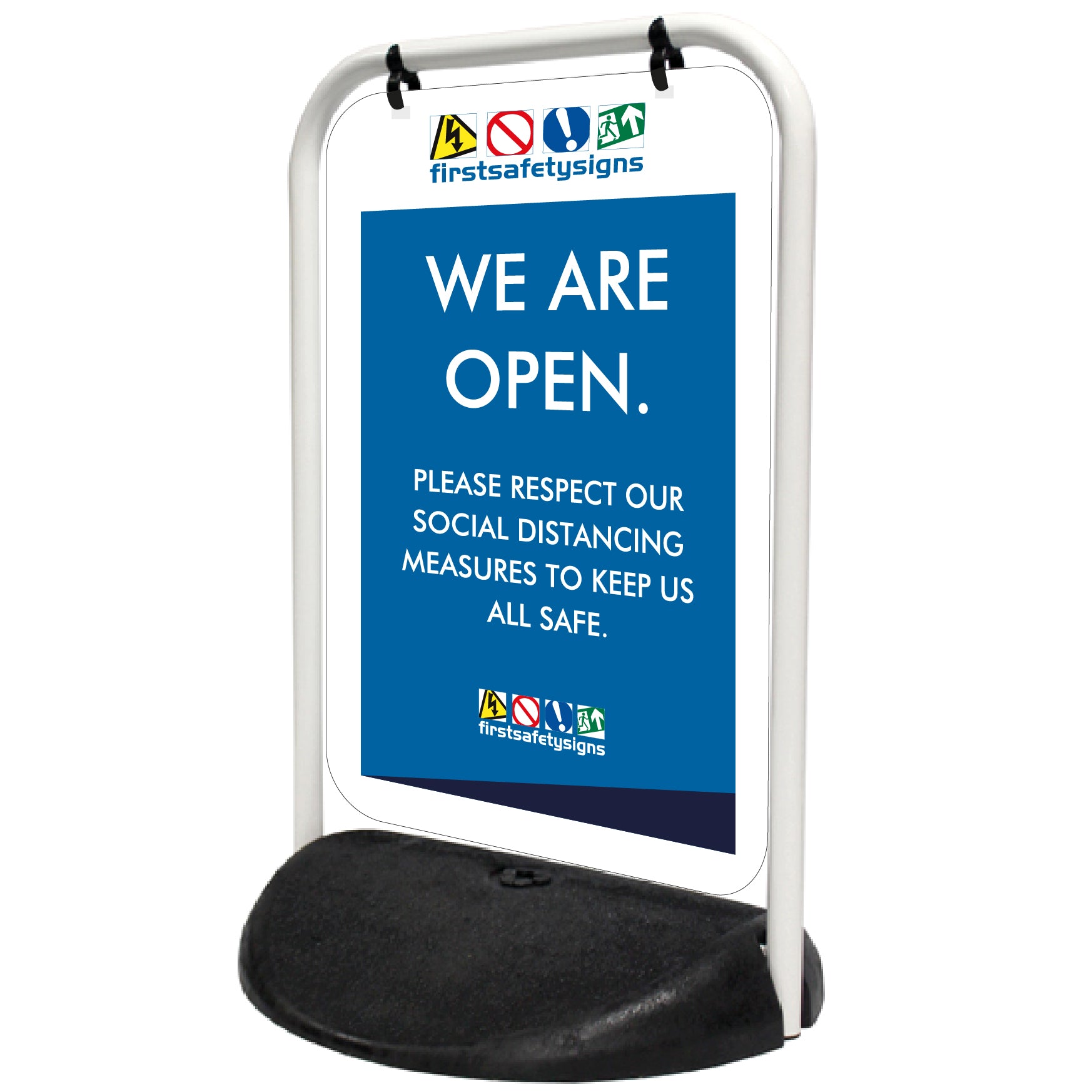 Pavement Swing Sign With Interchangeable A2 Poster Holder - First ...