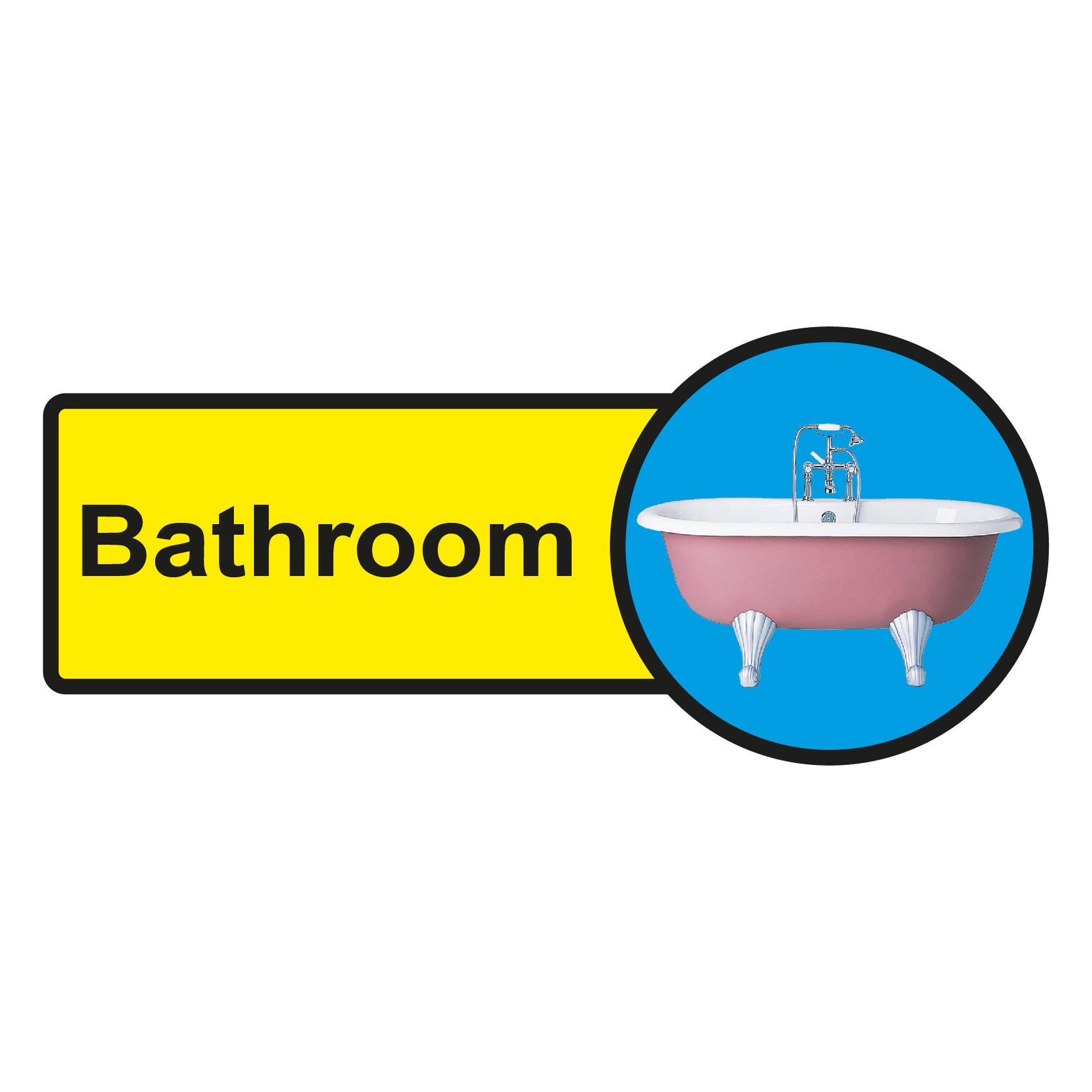 Bathroom Dementia Room Sign - First Safety Signs