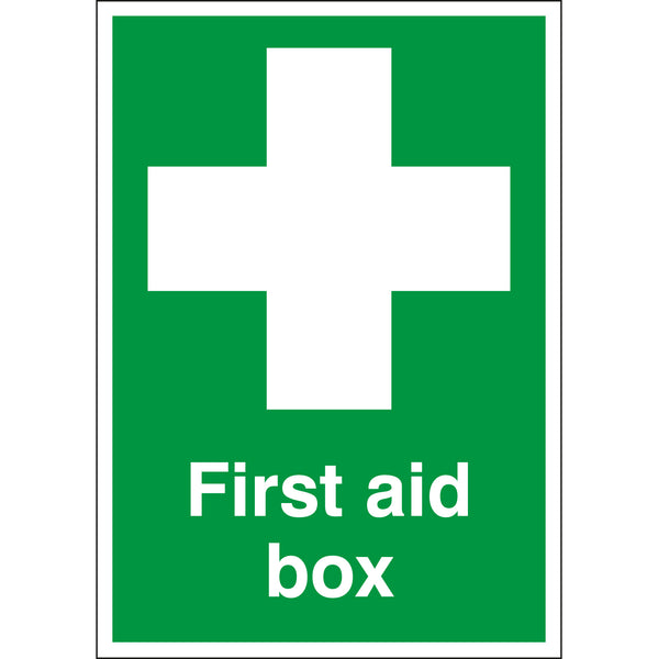 First Aid Box Sign | First Safety Signs - First Safety Signs