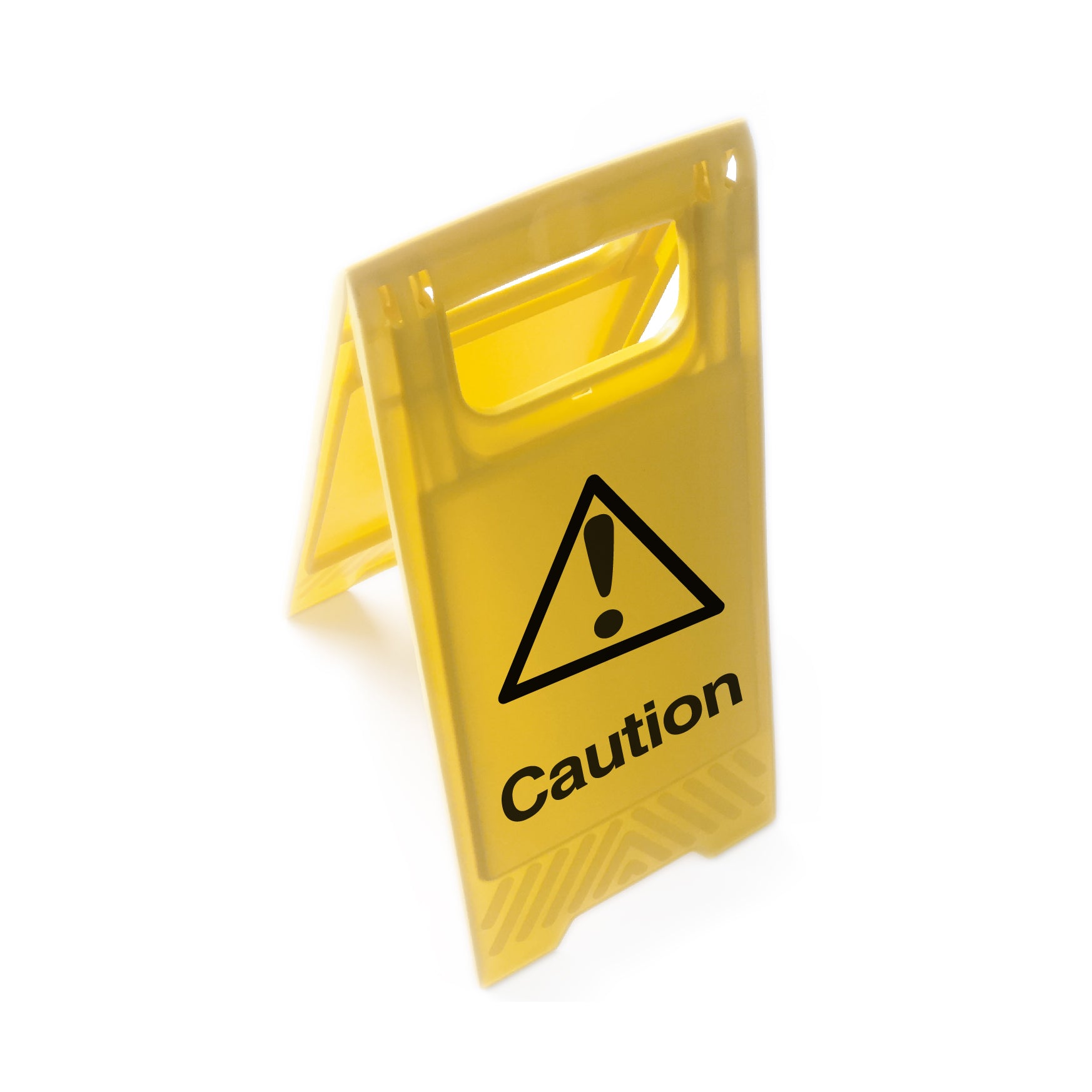 Caution Yellow Standing Floor Sign - First Safety Signs