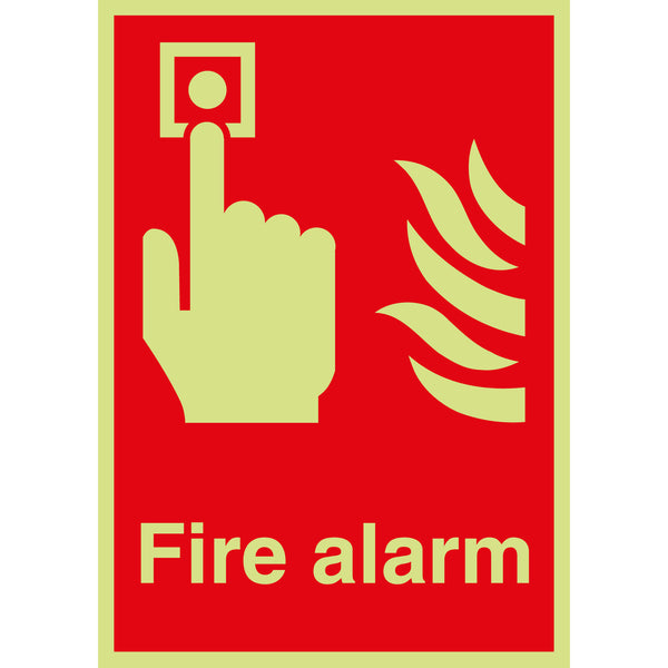 Fire Alarm Sign | First Safety Signs - First Safety Signs