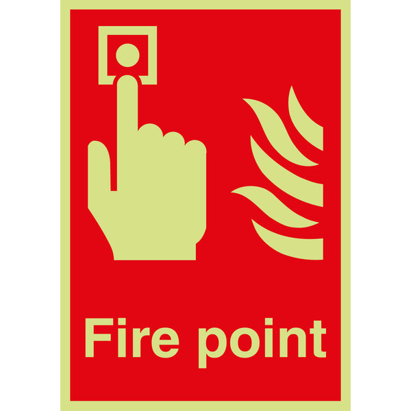 Fire Point Sign | First Safety Signs - First Safety Signs