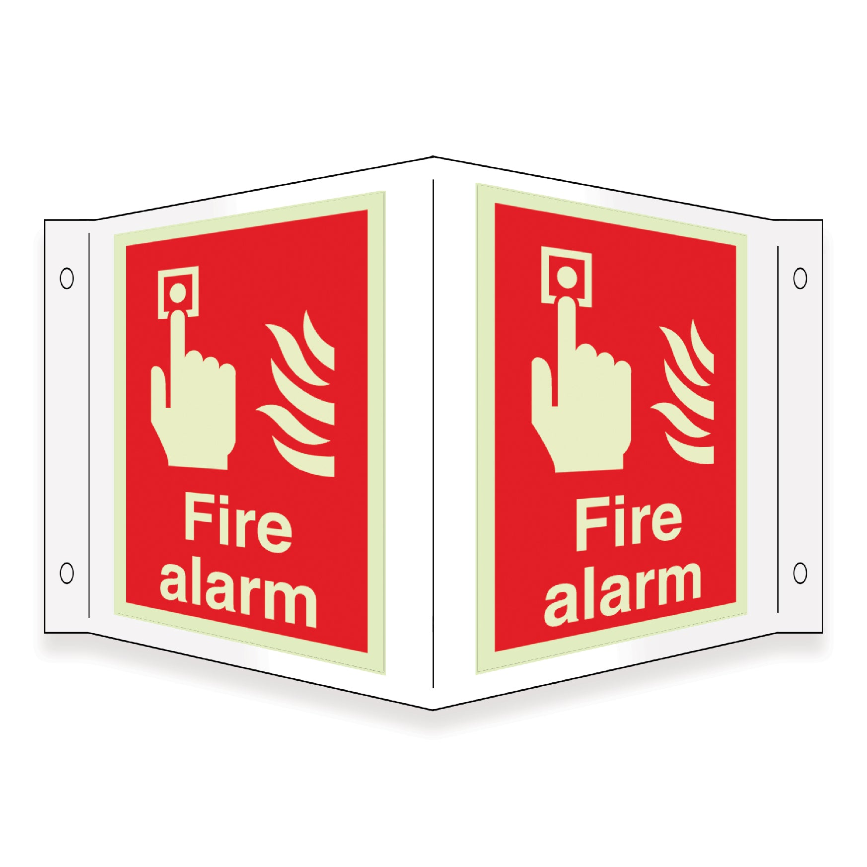 Fire Alarm Projecting Sign - First Safety Signs