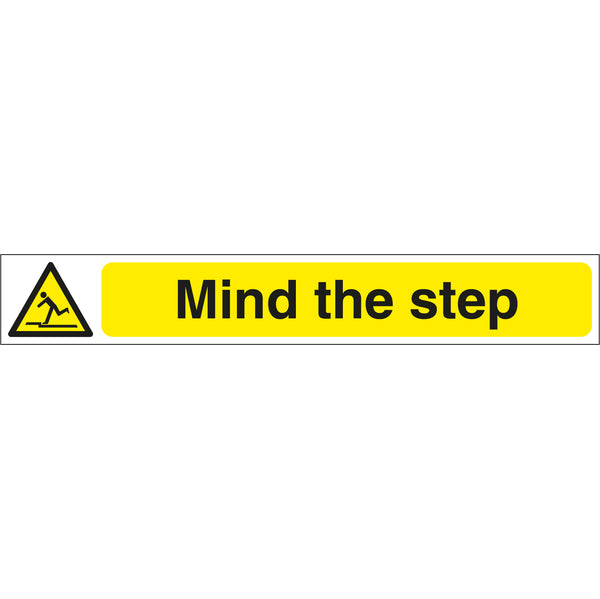 Mind The Step Signs - First Safety Signs