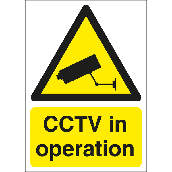CCTV In Operation Signs - First Safety Signs